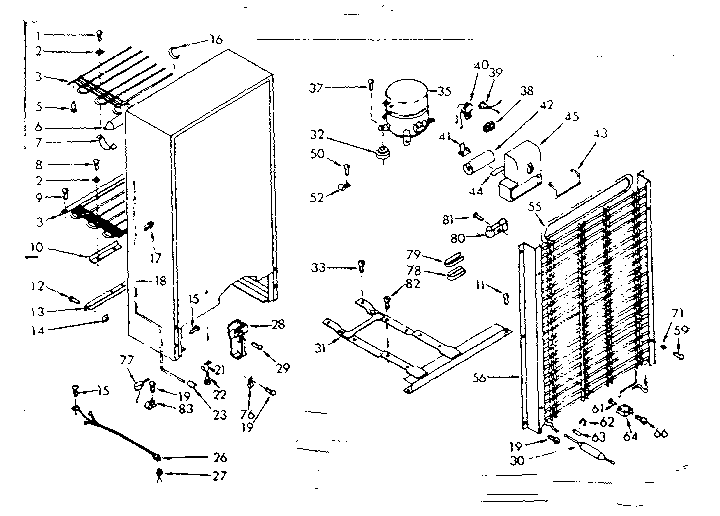 Page - 11 Official Kenmore 106721210 upright freezer parts | Sears ...