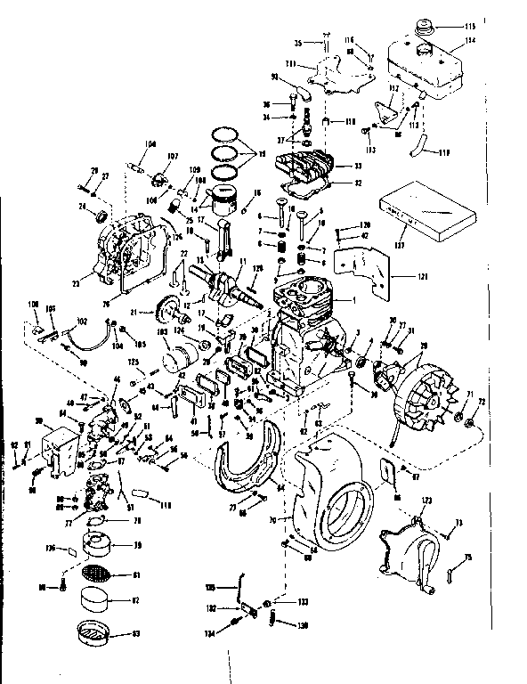 Page - 18 Official Craftsman 143501151 lawn & garden engine parts ...