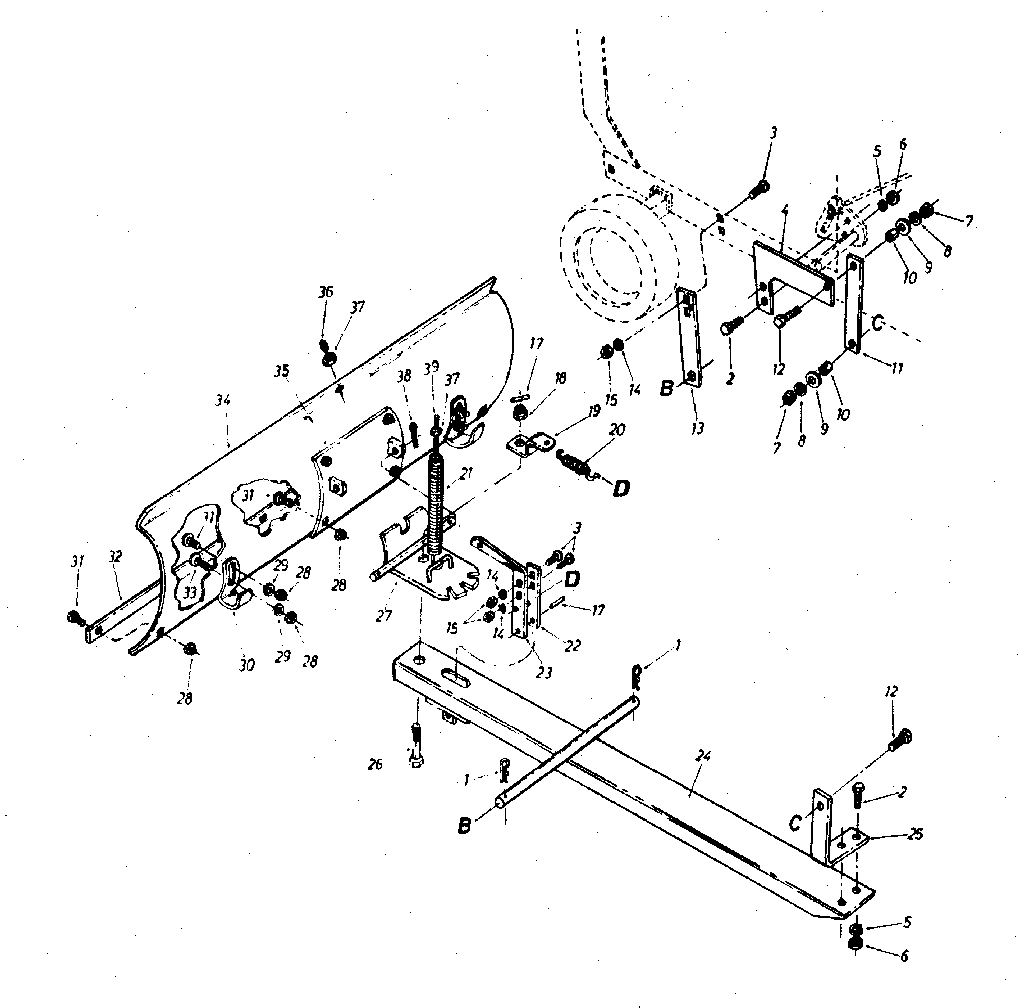 Page - 8 Official Craftsman 486254071 snow blade parts | Sears PartsDirect