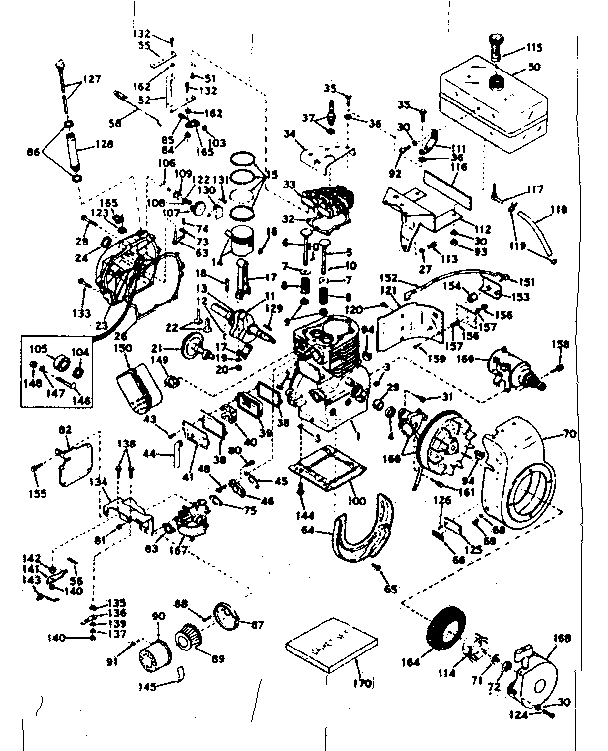 Page - 33 Official Craftsman 143577082 lawn & garden engine parts ...
