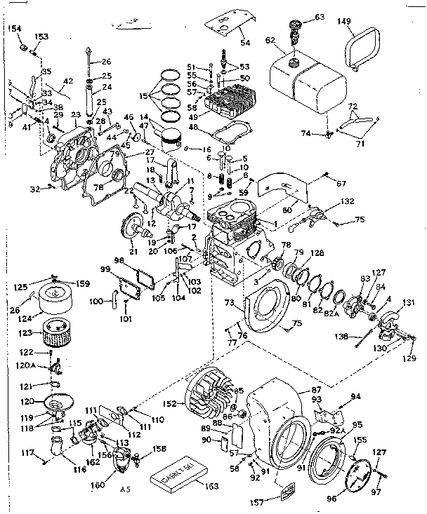 Page - 45 Official Craftsman 143582142 lawn & garden engine parts ...