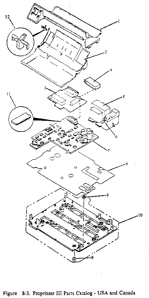 Page - 5 Official IBM PROPRINTER III (4201-3) office parts | Sears ...