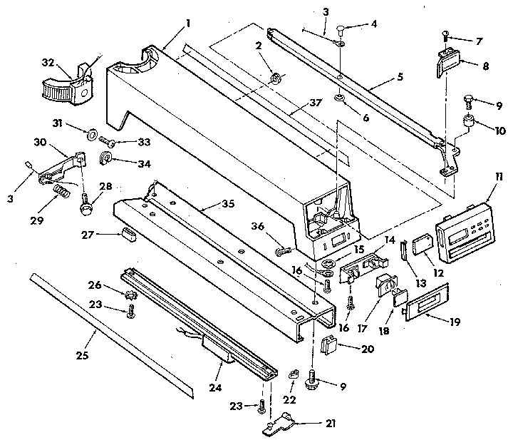Page - 23 Official Craftsman 113197610 radial arm saw parts | Sears ...