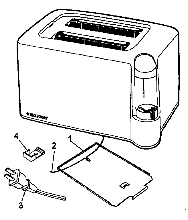 Page - 18 Official Black & Decker T270 TYPE 1 toaster parts | Sears ...