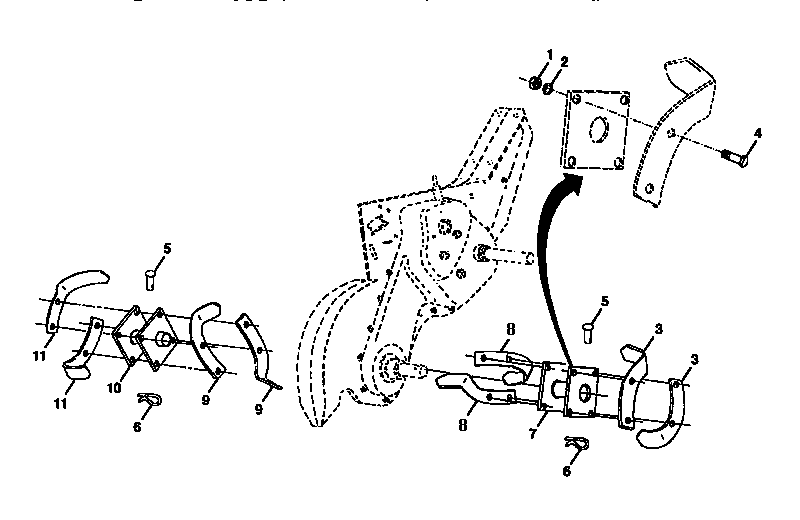Page - 10 Craftsman 917295552 rear-tine tiller Parts | Diagrams | Sears ...