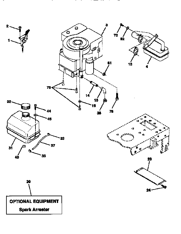 Page - 25 Craftsman 917252503 front-engine lawn tractor Parts ...