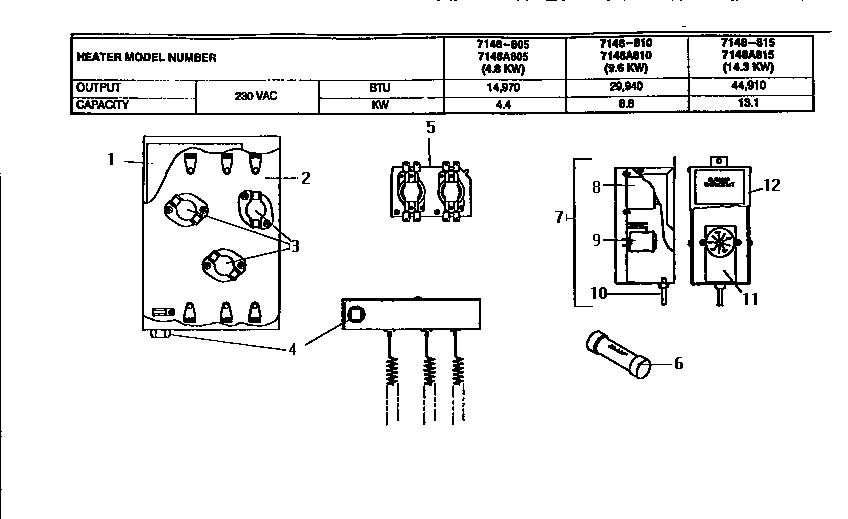 Page - 37 Official Coleman Evcon 7148A810 furnace parts | Sears PartsDirect