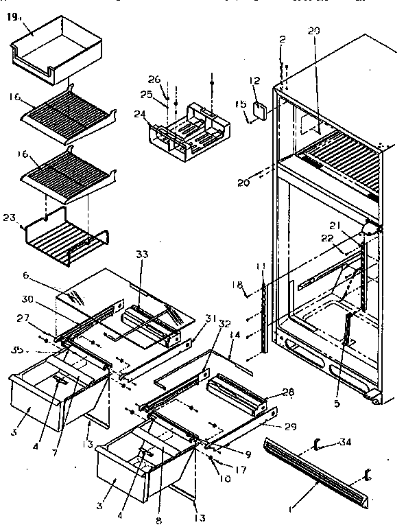 Page - 26 Official Amana TR21S4L-P1196103WW top-mount refrigerator ...