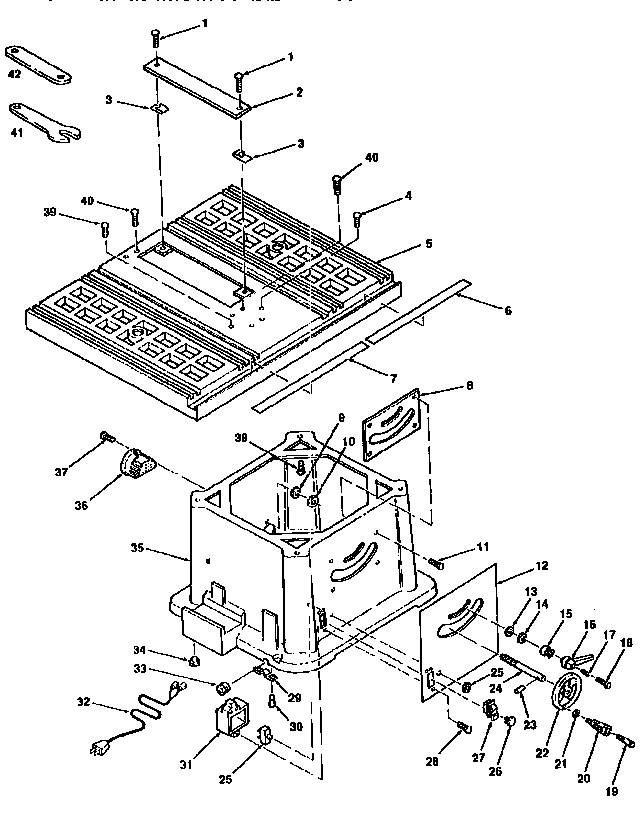 Official Craftsman 113221770 table saw parts | Sears PartsDirect