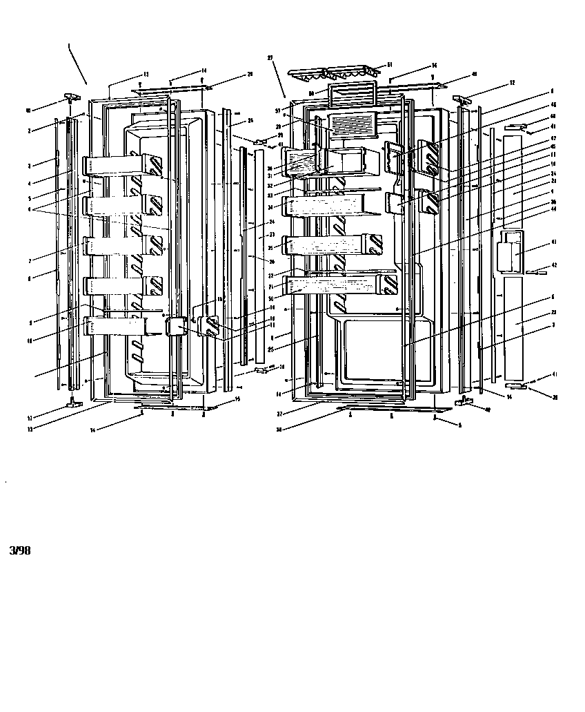 Official Sub-Zero 590 side-by-side refrigerator parts | Sears PartsDirect
