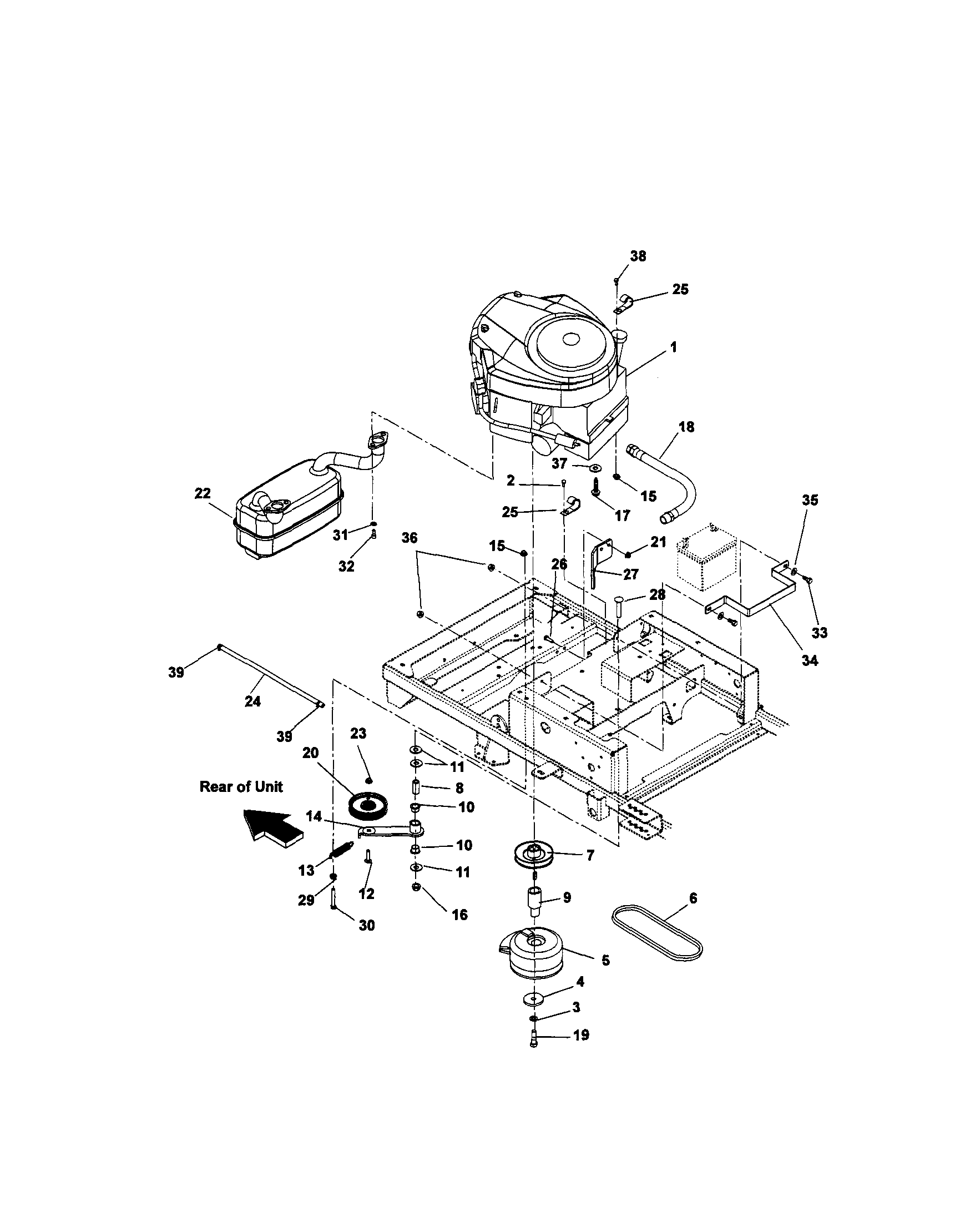Page - 28 Official Ariens 91514900 (000101) rear-engine riding mower ...
