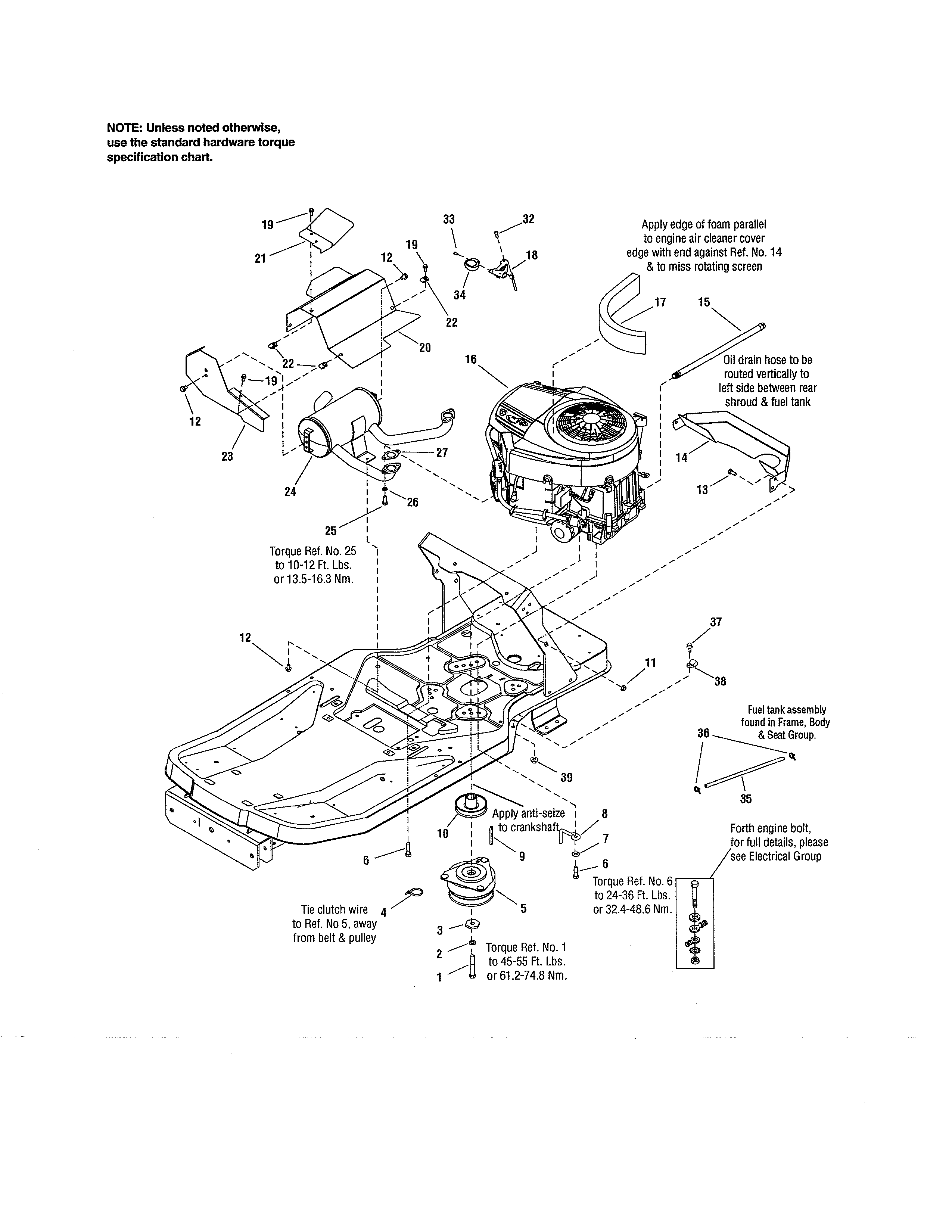 Official Craftsman 107289920 rear-engine riding mower parts | Sears ...