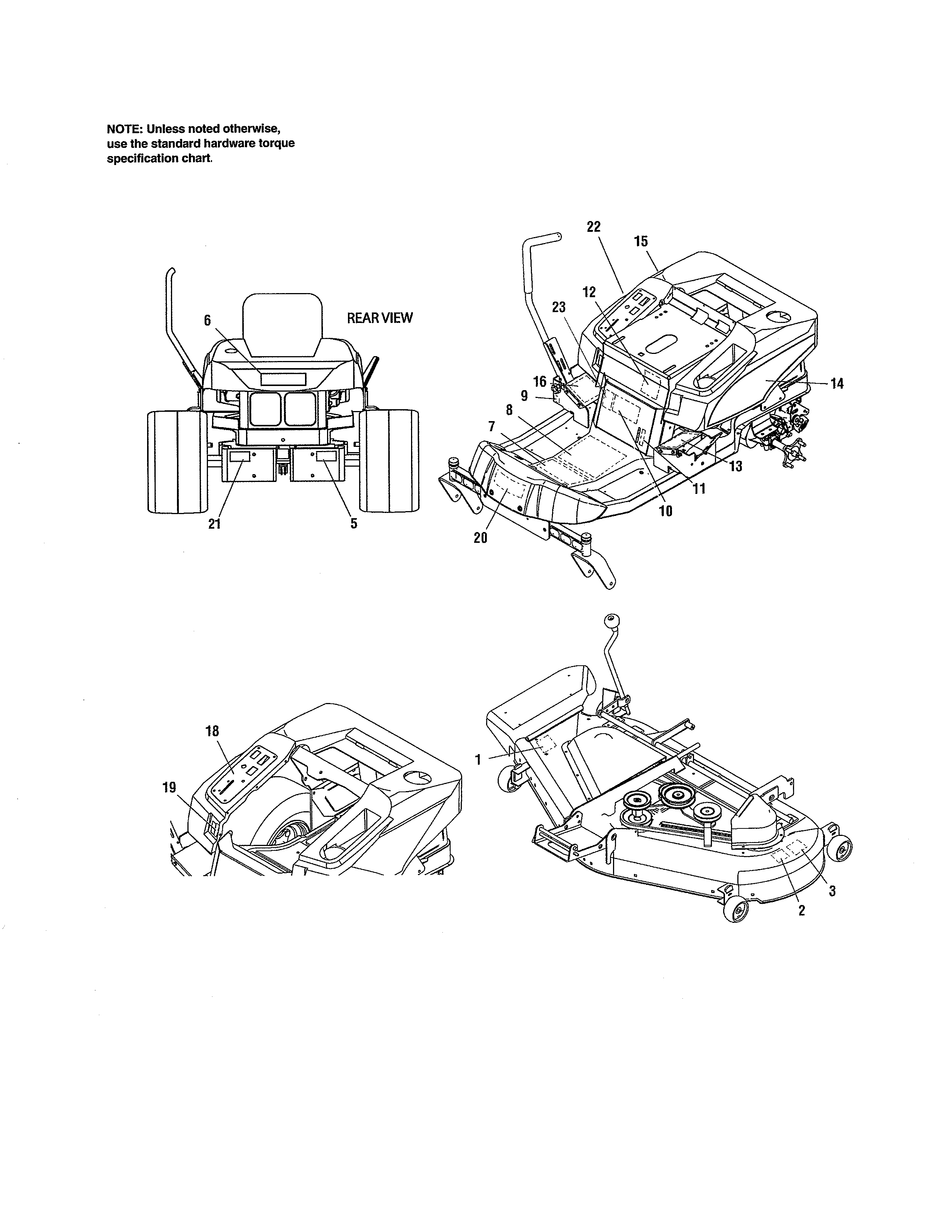 Official Craftsman 107289920 rear-engine riding mower parts | Sears ...