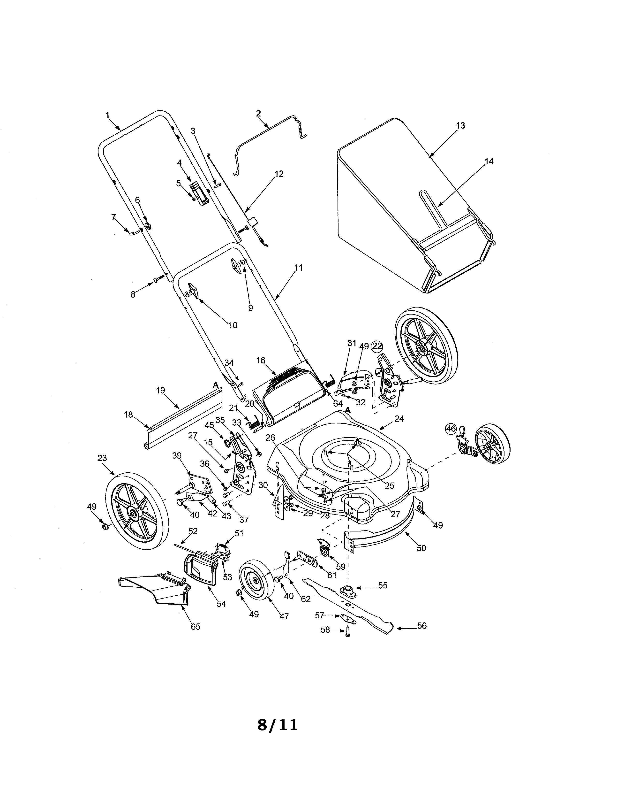 Page - 5 MTD 11A-549G729 gas lawn mower Parts | Diagrams, Manuals ...