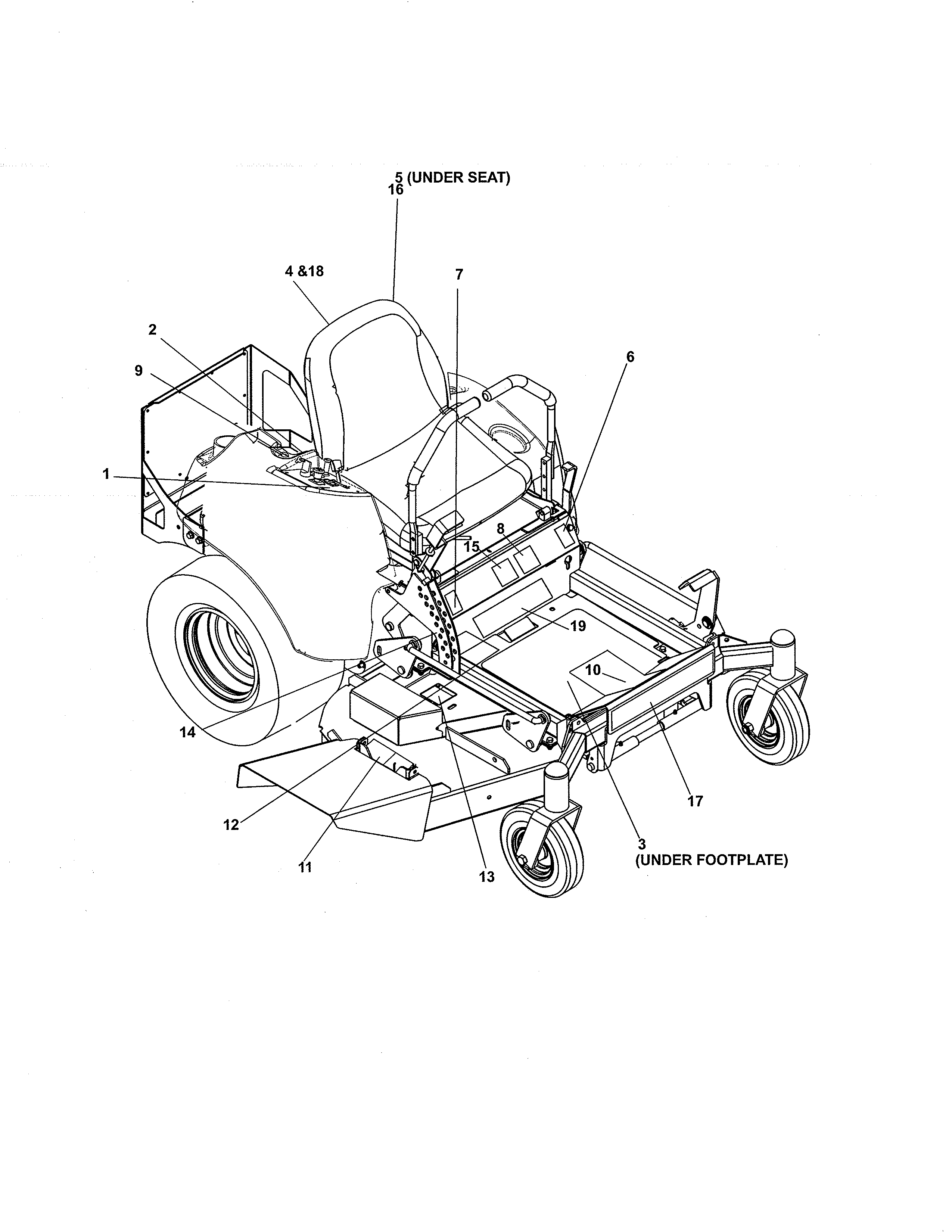 Official Craftsman 12728875 rear-engine riding mower parts | Sears ...