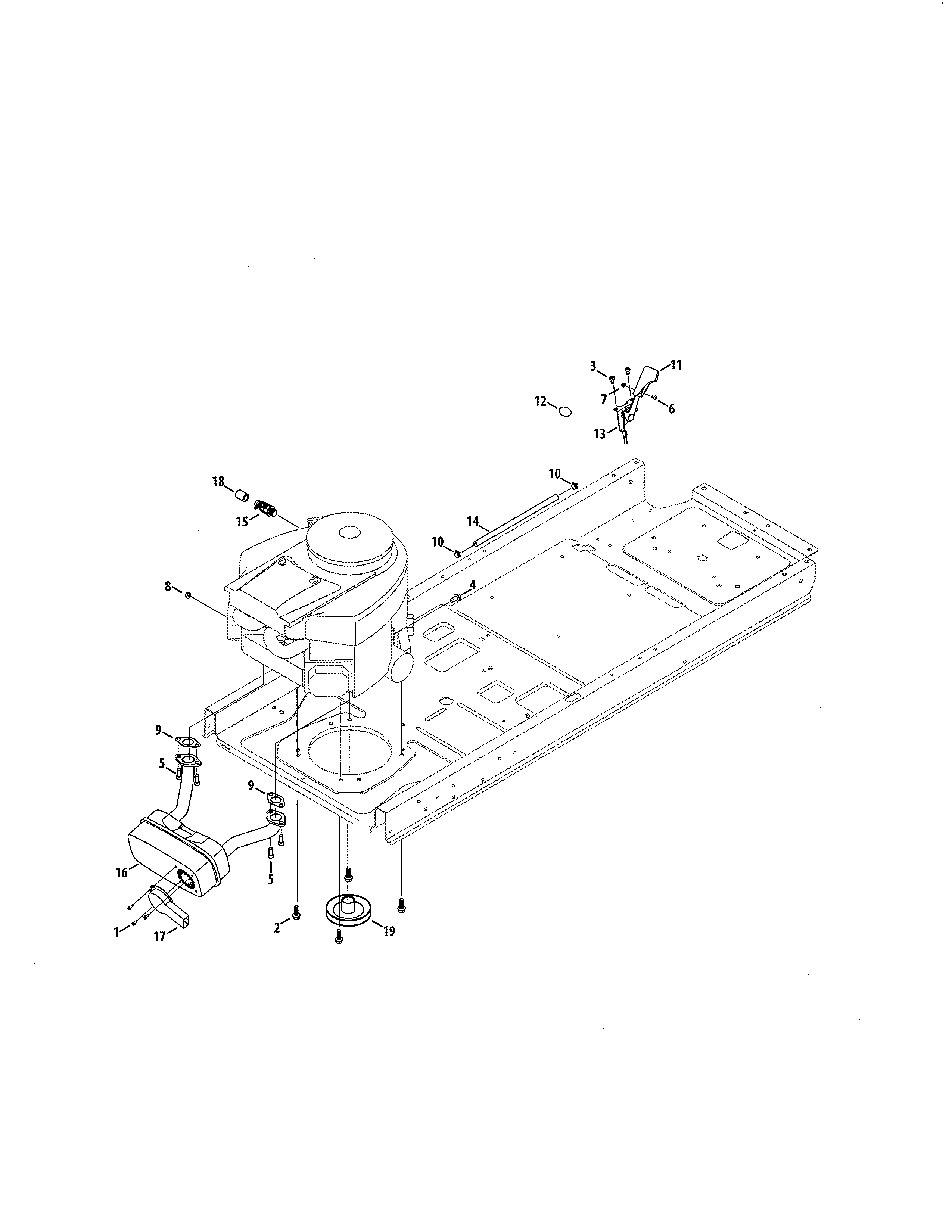 Official Craftsman 247204110 rear-engine riding mower parts | Sears ...