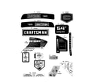 Official Craftsman 247204150 rear-engine riding mower parts | Sears ...