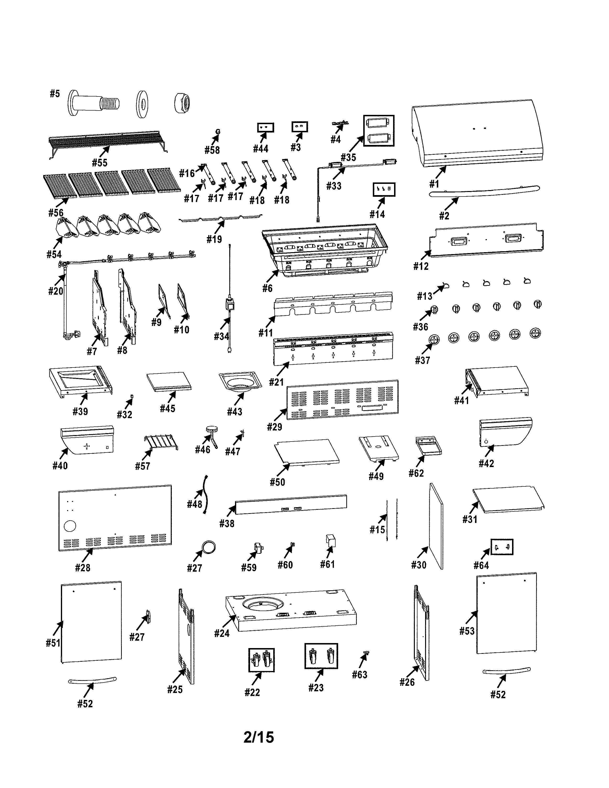 Char Broil Gas Grill Parts Diagram