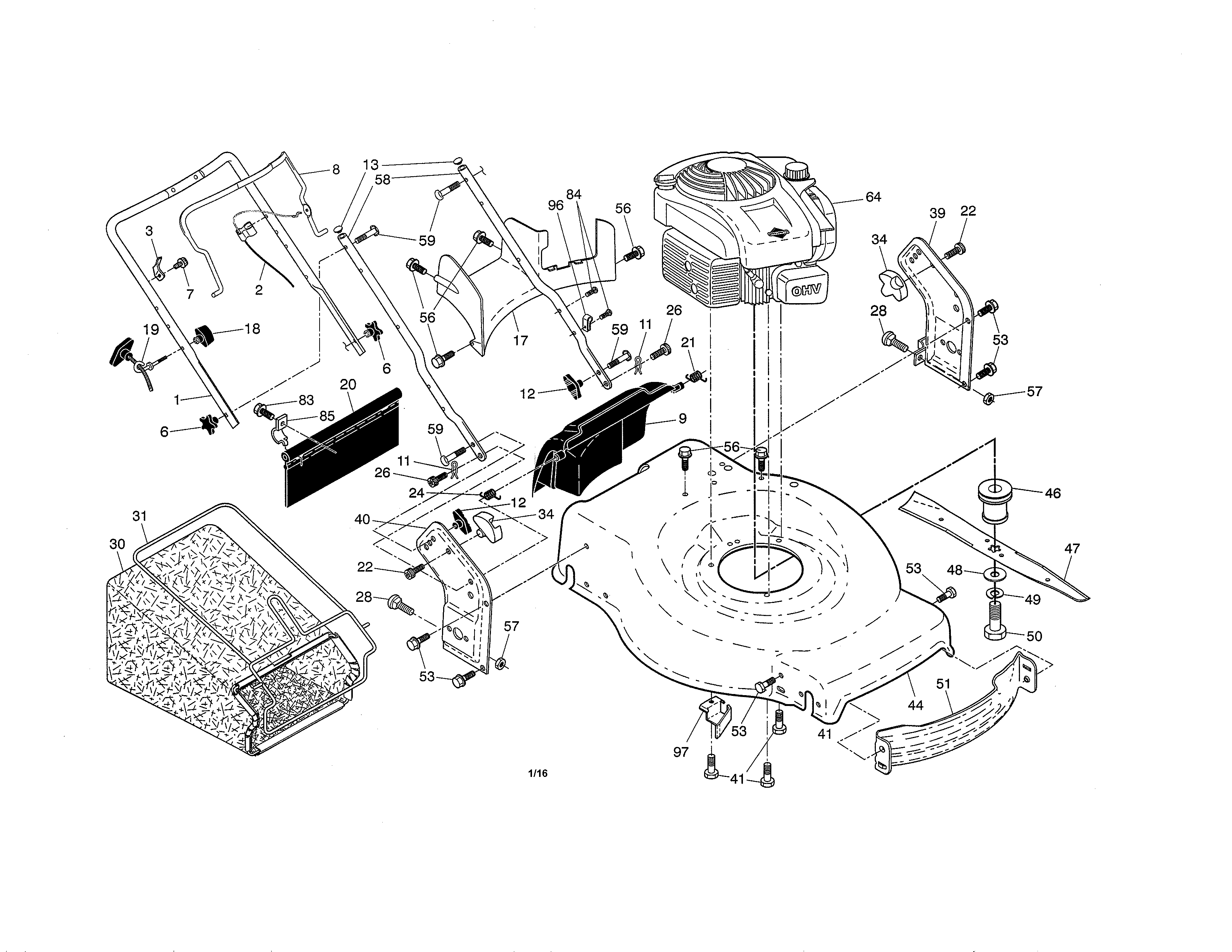 Official Craftsman 917378910 gas lawn mower parts | Sears PartsDirect
