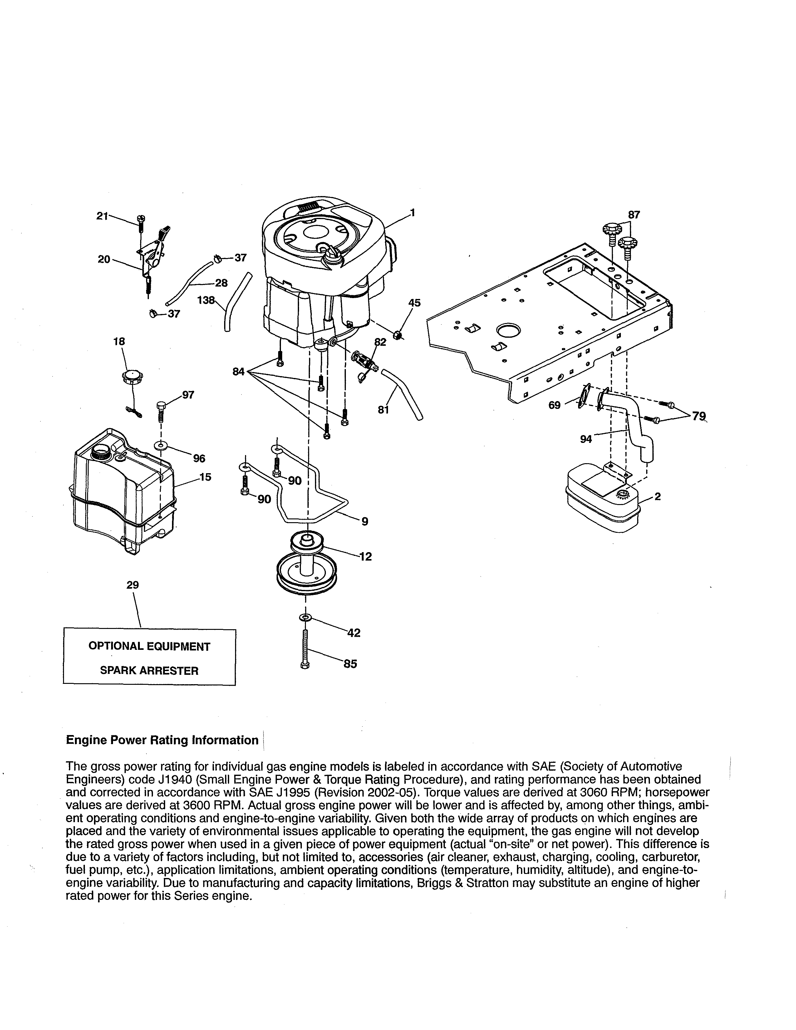 Page - 45 Official Poulan 96046007700 front-engine lawn tractor parts ...