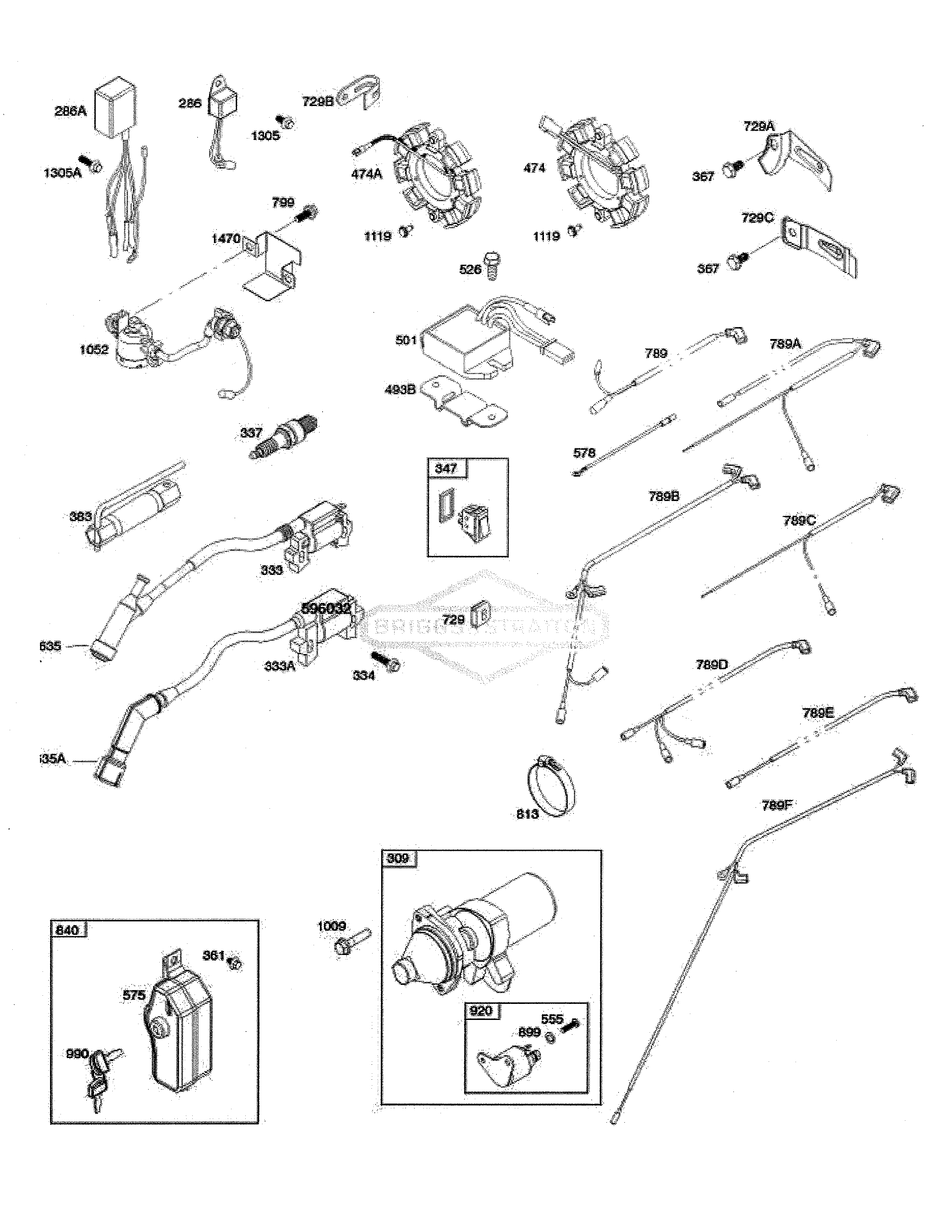 Page - 18 Official Briggs & Stratton 25T235-0035-G1 lawn & garden ...