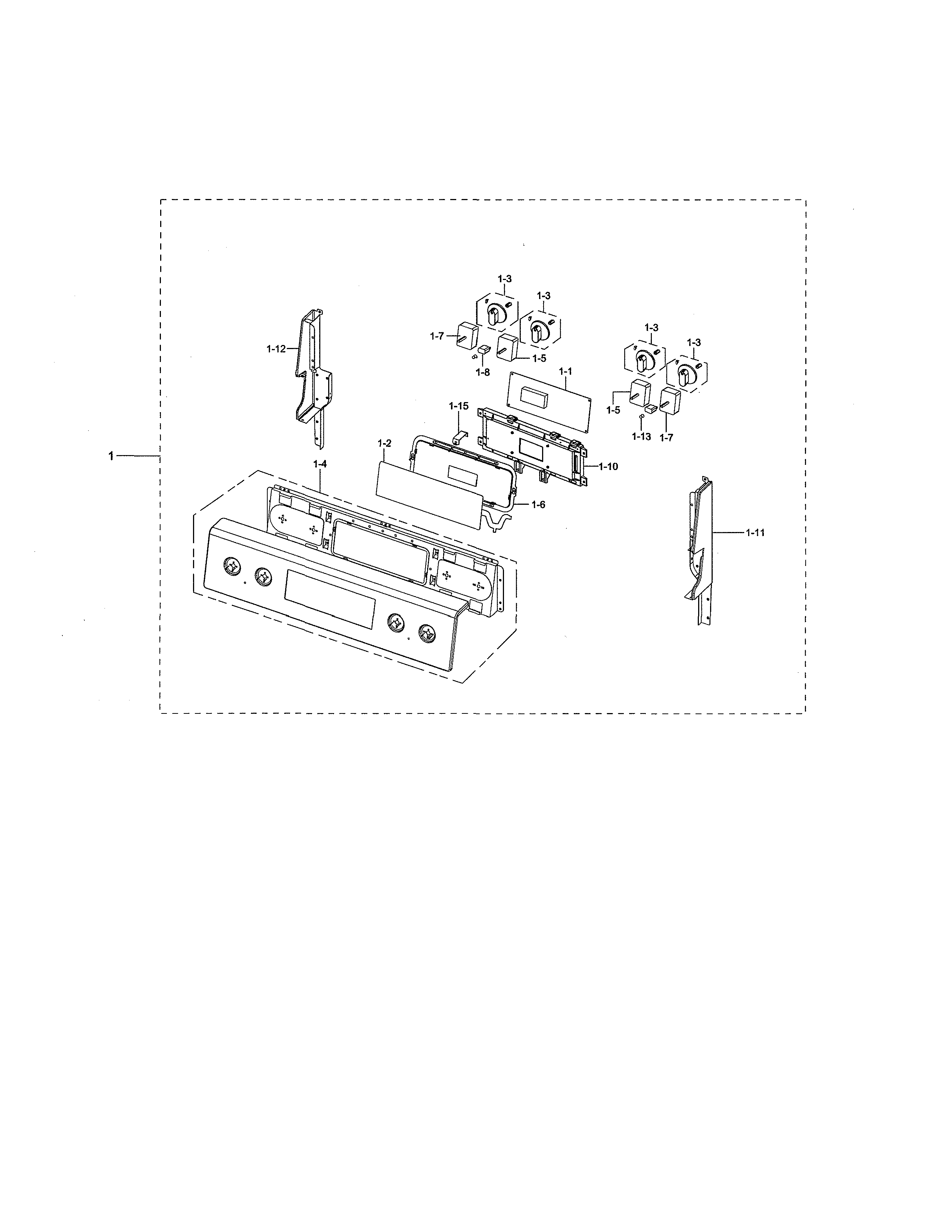 Official Samsung NE595R0ABSR/AA-00 electric range parts | Sears PartsDirect