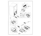 Official Samsung RF263BEAESG/AA-04 bottom-mount refrigerator parts ...