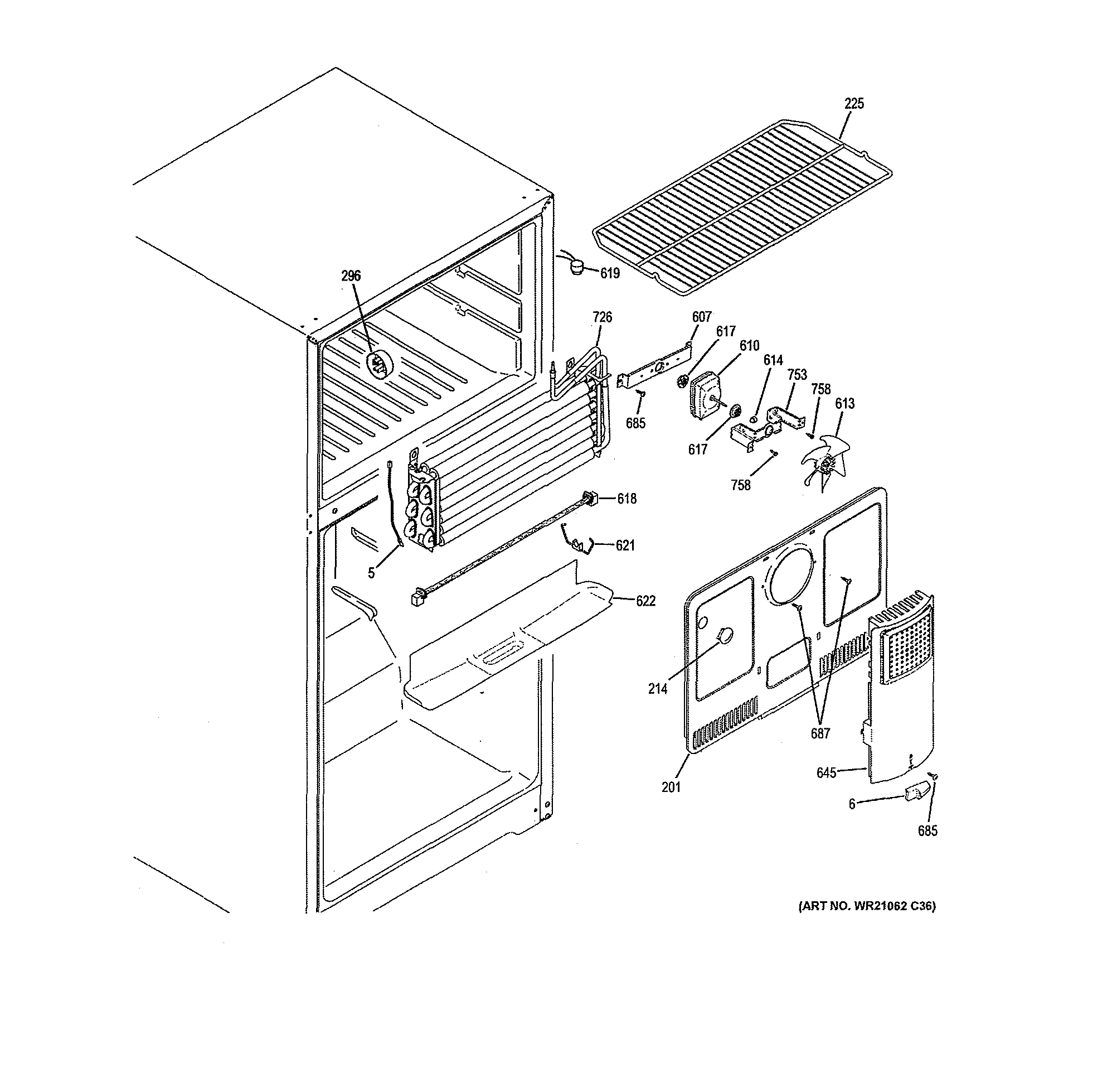 Ge Top Mounted Freezer Repair Manual
