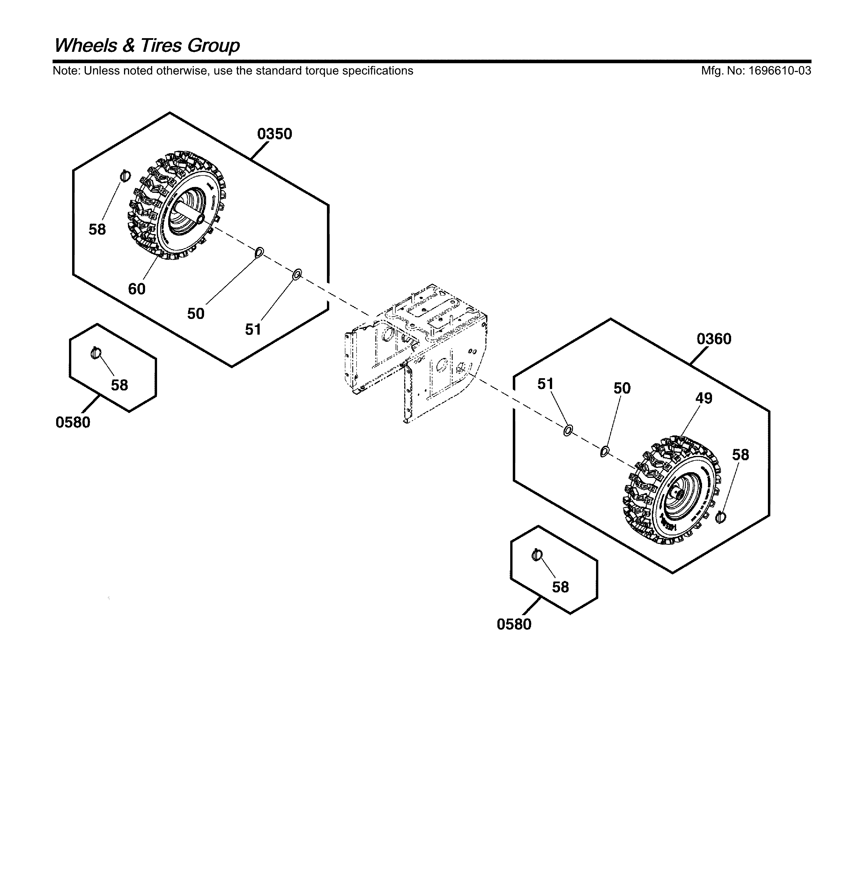 Official Briggs & Stratton 1696610-03 gas snowblower parts | Sears ...