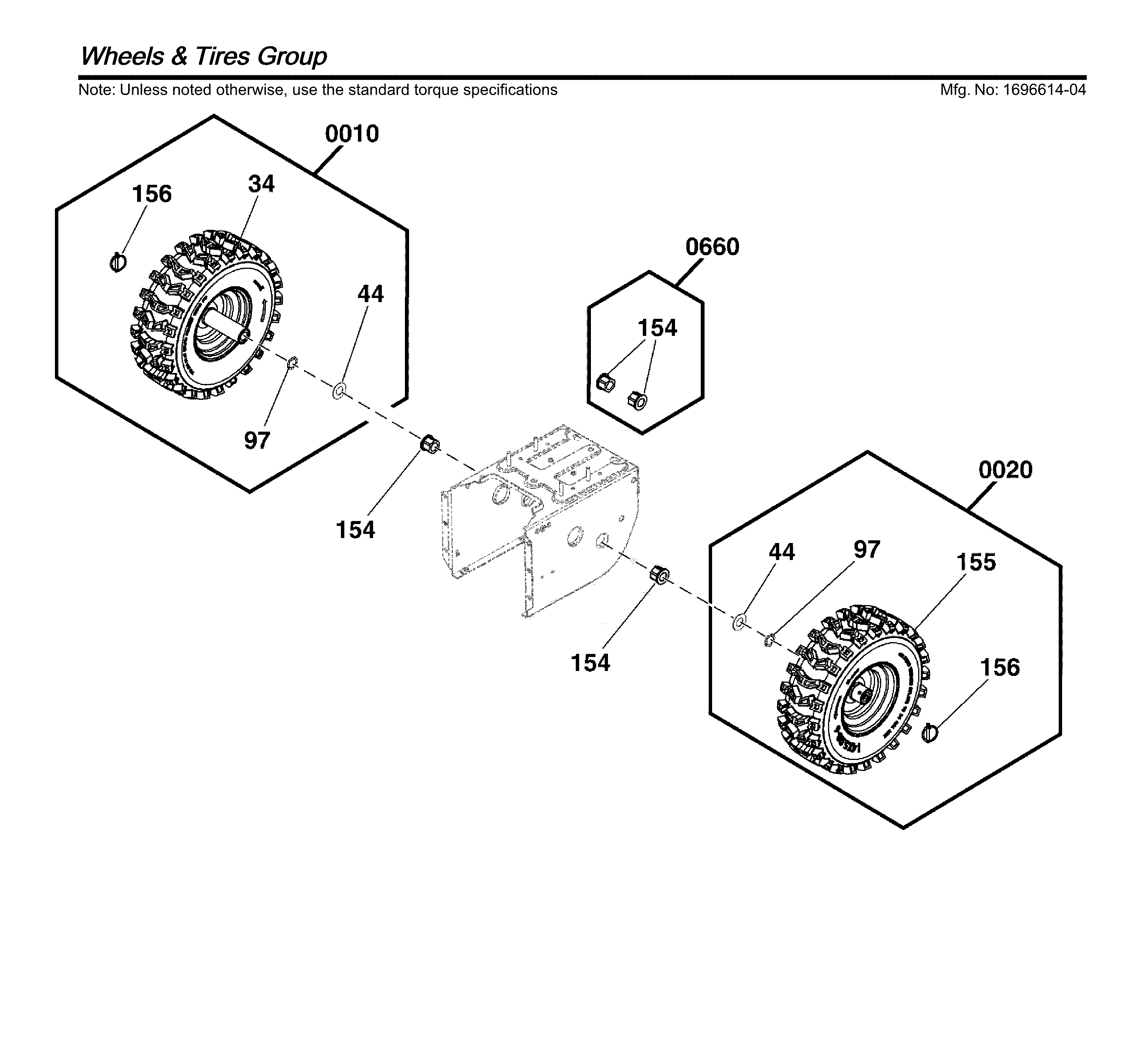 Official Briggs & Stratton 1696614-04 gas snowblower parts | Sears ...