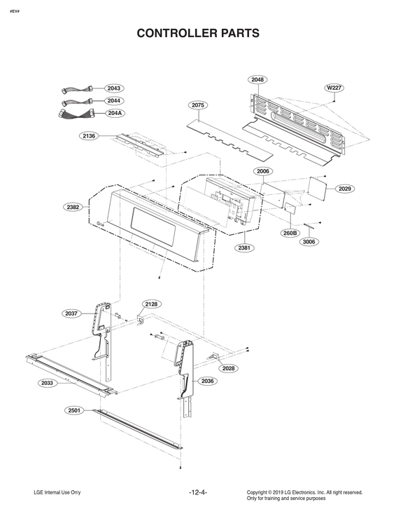 Official LG LRG3194ST/00 gas range parts | Sears PartsDirect