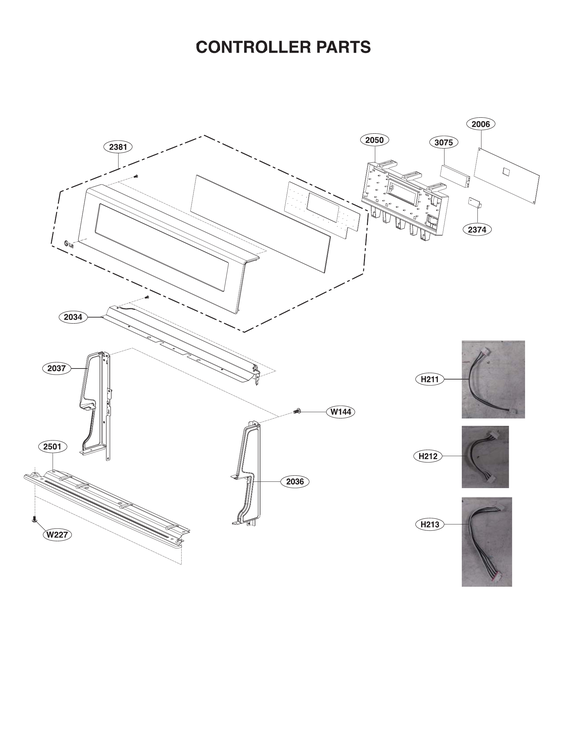 Official LG LRGL5825F/00 gas range parts | Sears PartsDirect