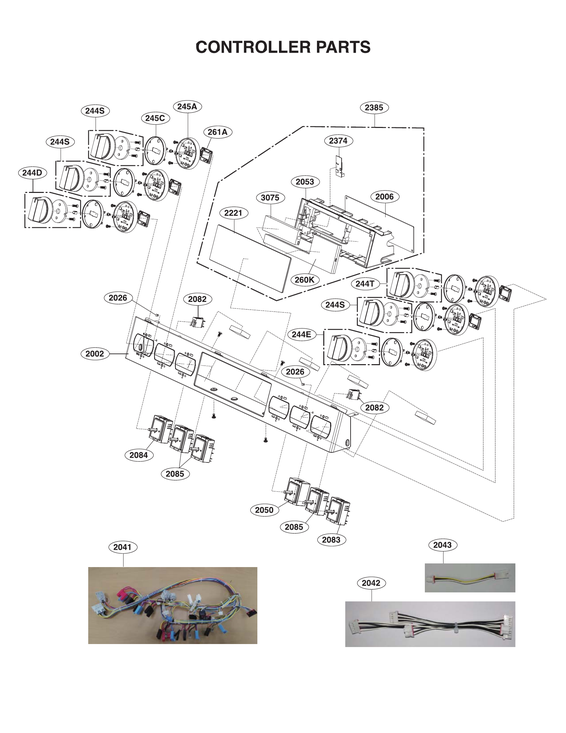 Official LG LSEL6337F/00 electric range parts | Sears PartsDirect