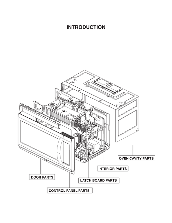 Official LG LMHM2237ST/00 microwave/hood combo parts | Sears PartsDirect