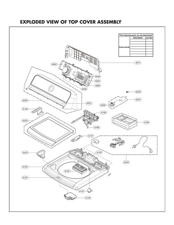 Official LG WT7300CV/01 washer parts | Sears PartsDirect