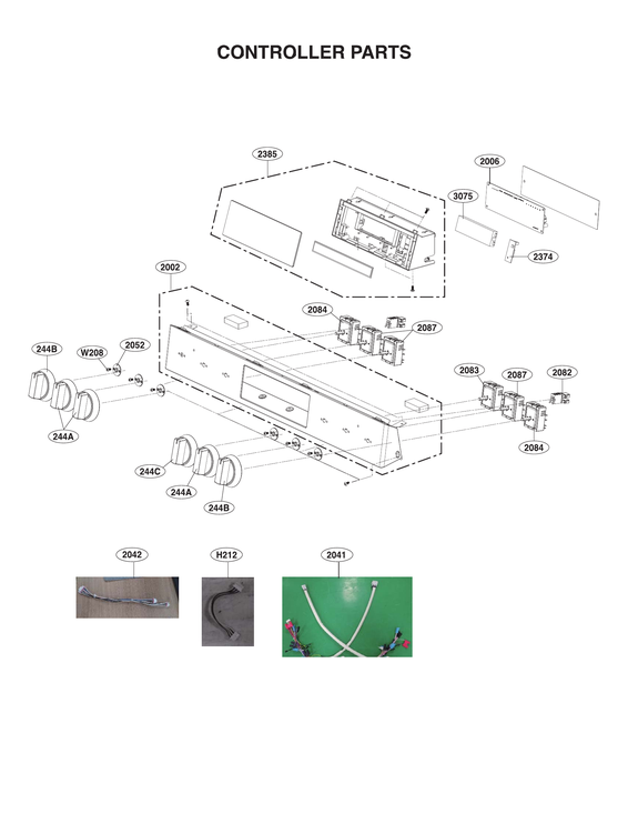 Official LG LSEL6333F/00 electric range parts | Sears PartsDirect