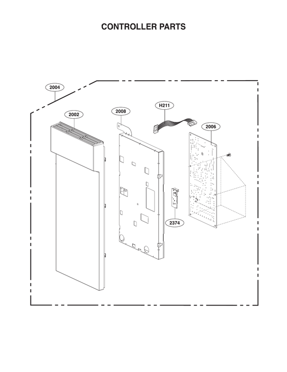 Official LG MVEL2033F/00 microwave/hood combo parts | Sears PartsDirect