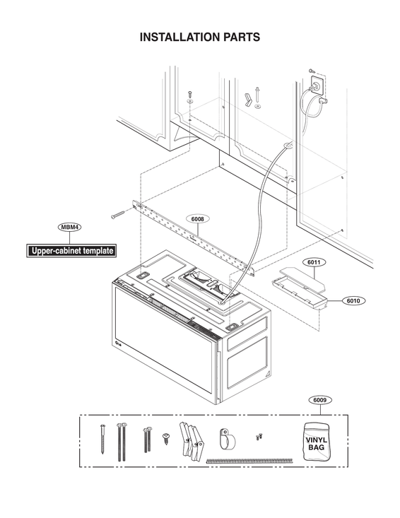 LG MVEL2033F/00 microwave/hood combo Parts | Diagrams, Manuals | Sears ...
