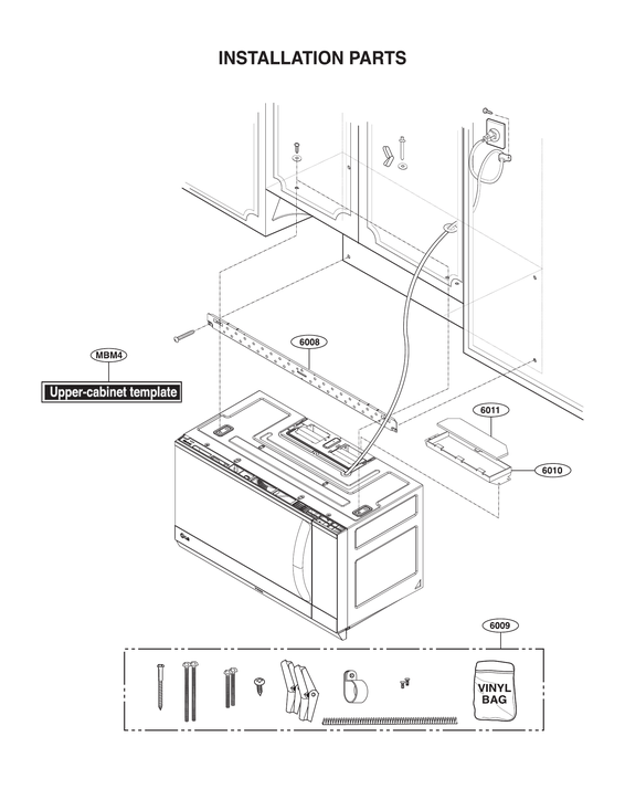 Page - 8 Official LG MVEL2125F/00 microwave/hood combo parts | Sears ...