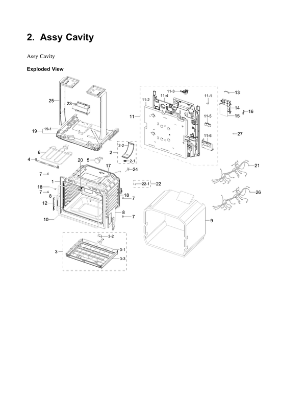 Official Samsung NE63B8211SS/AA-00 electric range parts | Sears PartsDirect