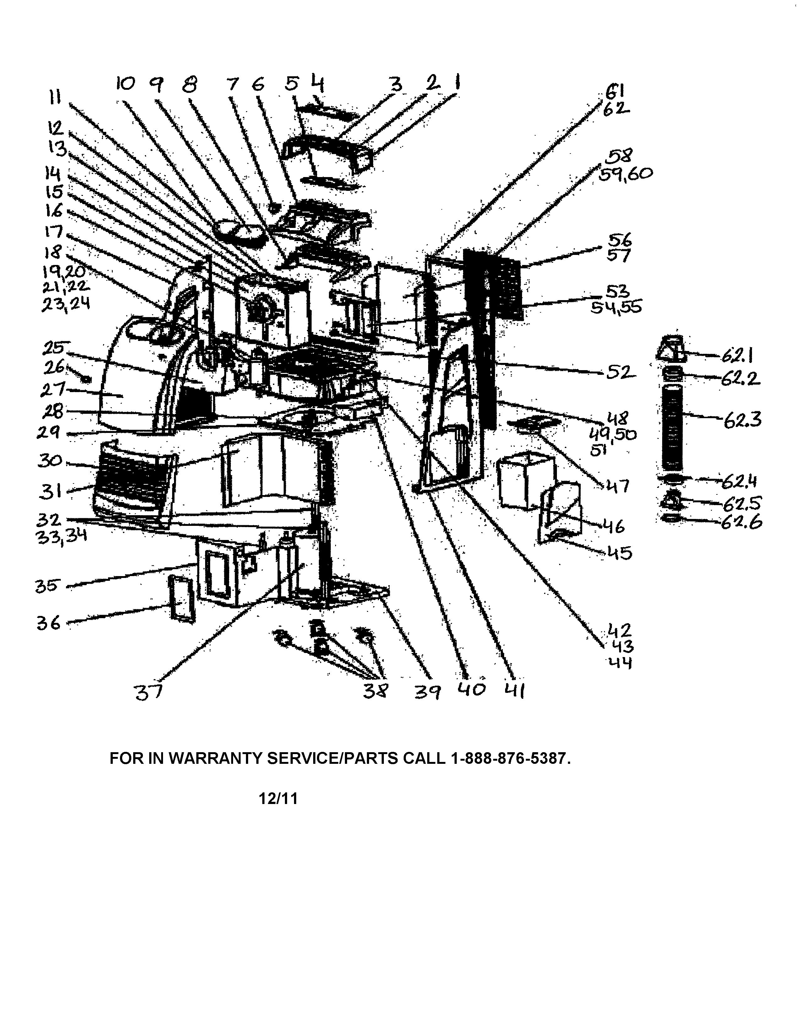 Page - 6 Official Soleus Air KY-32H room air conditioner parts | Sears ...