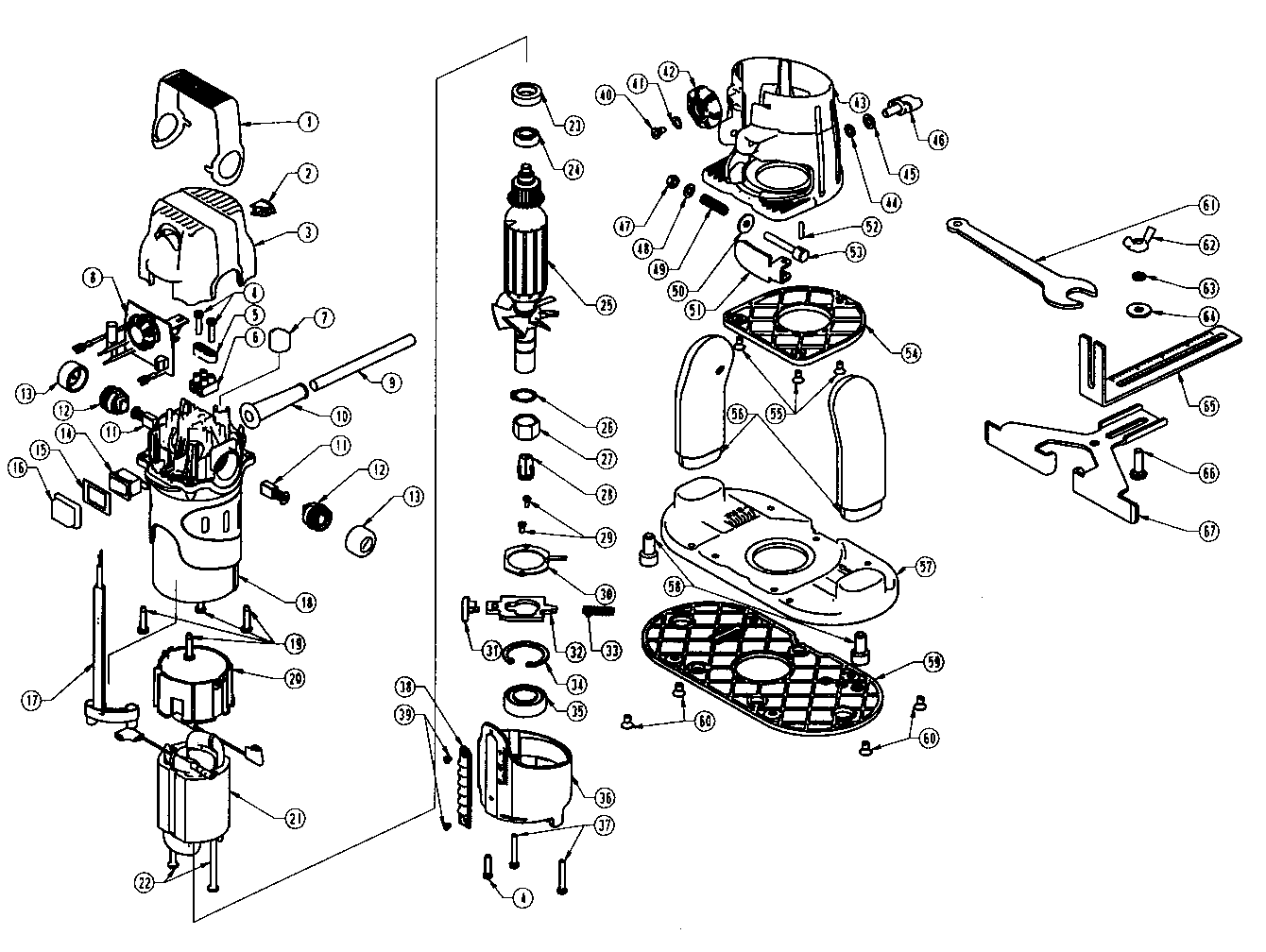 Page - 18 Official Craftsman 32028212 router parts | Sears PartsDirect
