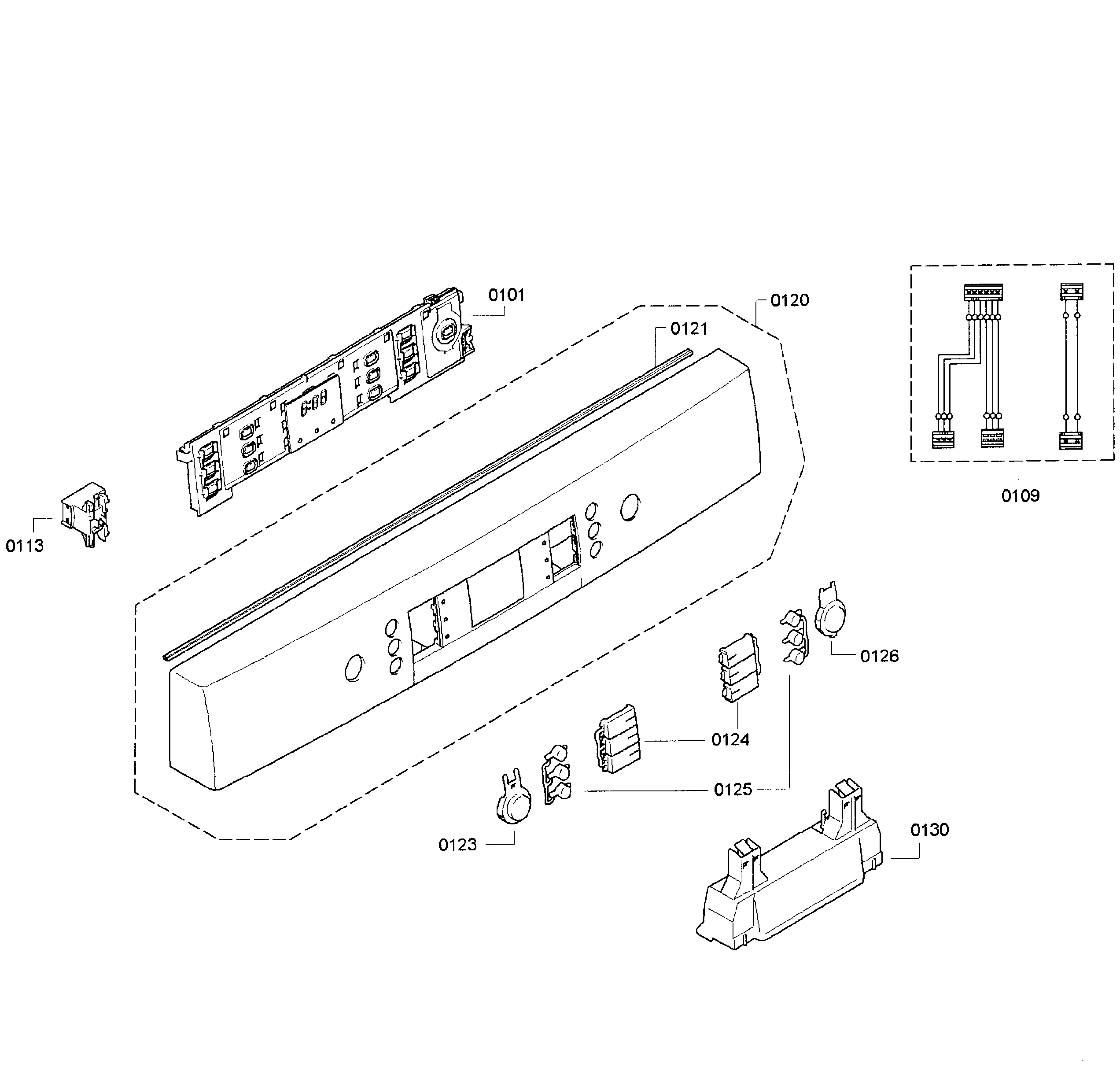 Page - 8 Official Bosch SGE63E15UC/44 dishwasher parts | Sears PartsDirect