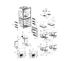 Official Samsung RF28K9380SR/AA-00 bottom-mount refrigerator parts ...