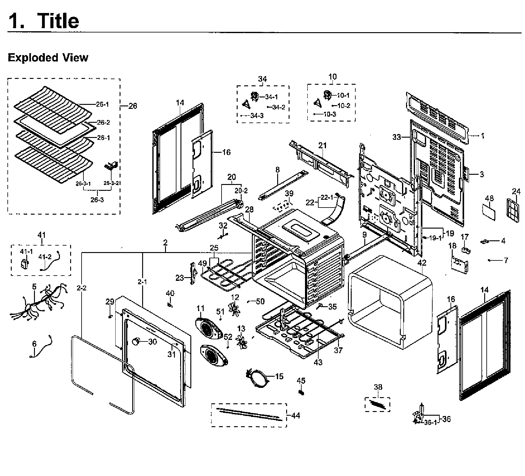 Official Samsung NE59M6850SS/AA-00 electric range parts | Sears PartsDirect