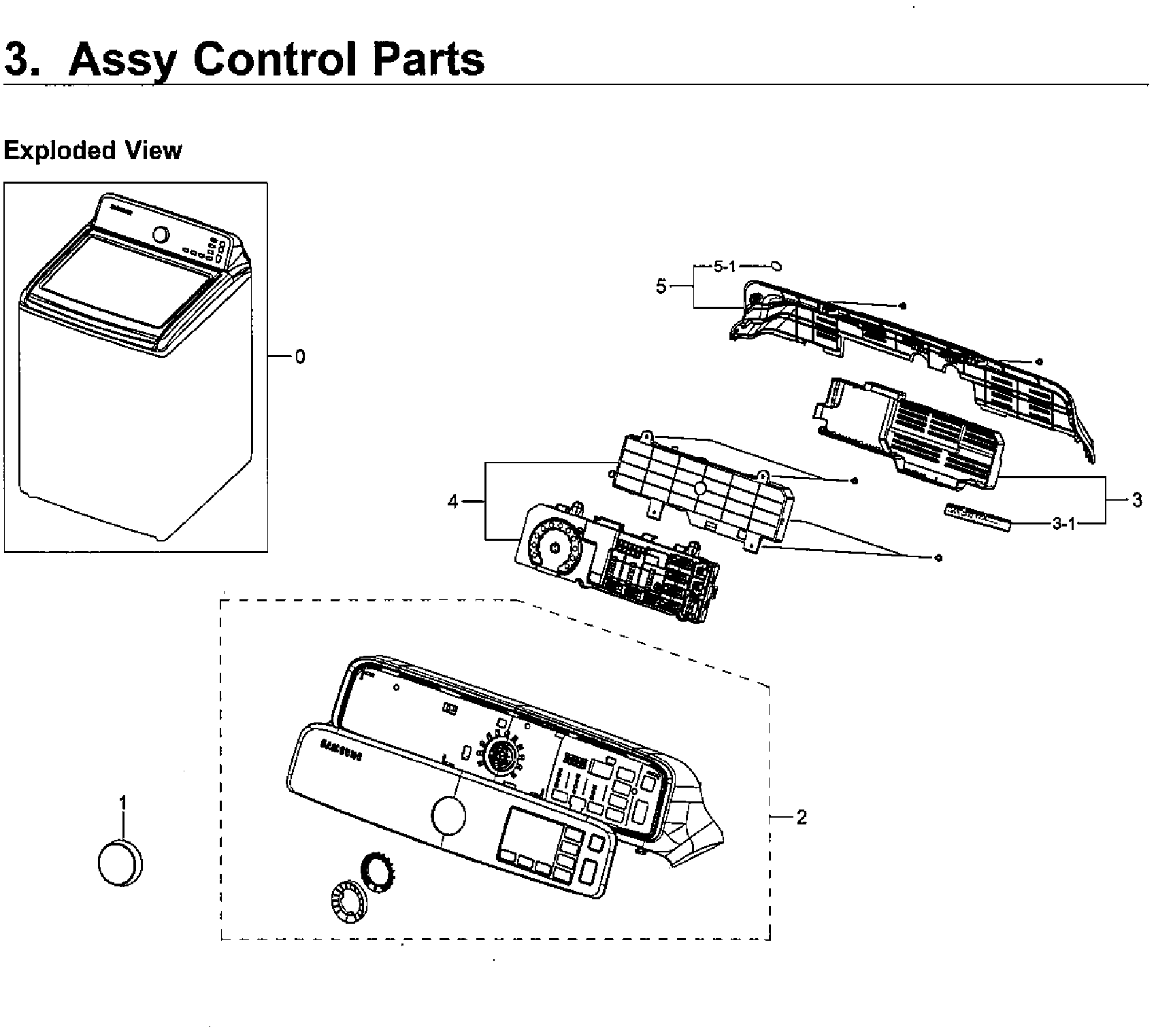 Official Samsung WA50M7450AW/A4-00 washer parts | Sears PartsDirect