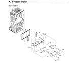 Official Samsung RF265BEAESR/AA-00 bottom-mount refrigerator parts ...