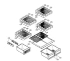Official LG LFX25950SW/00 bottom-mount refrigerator parts | Sears ...