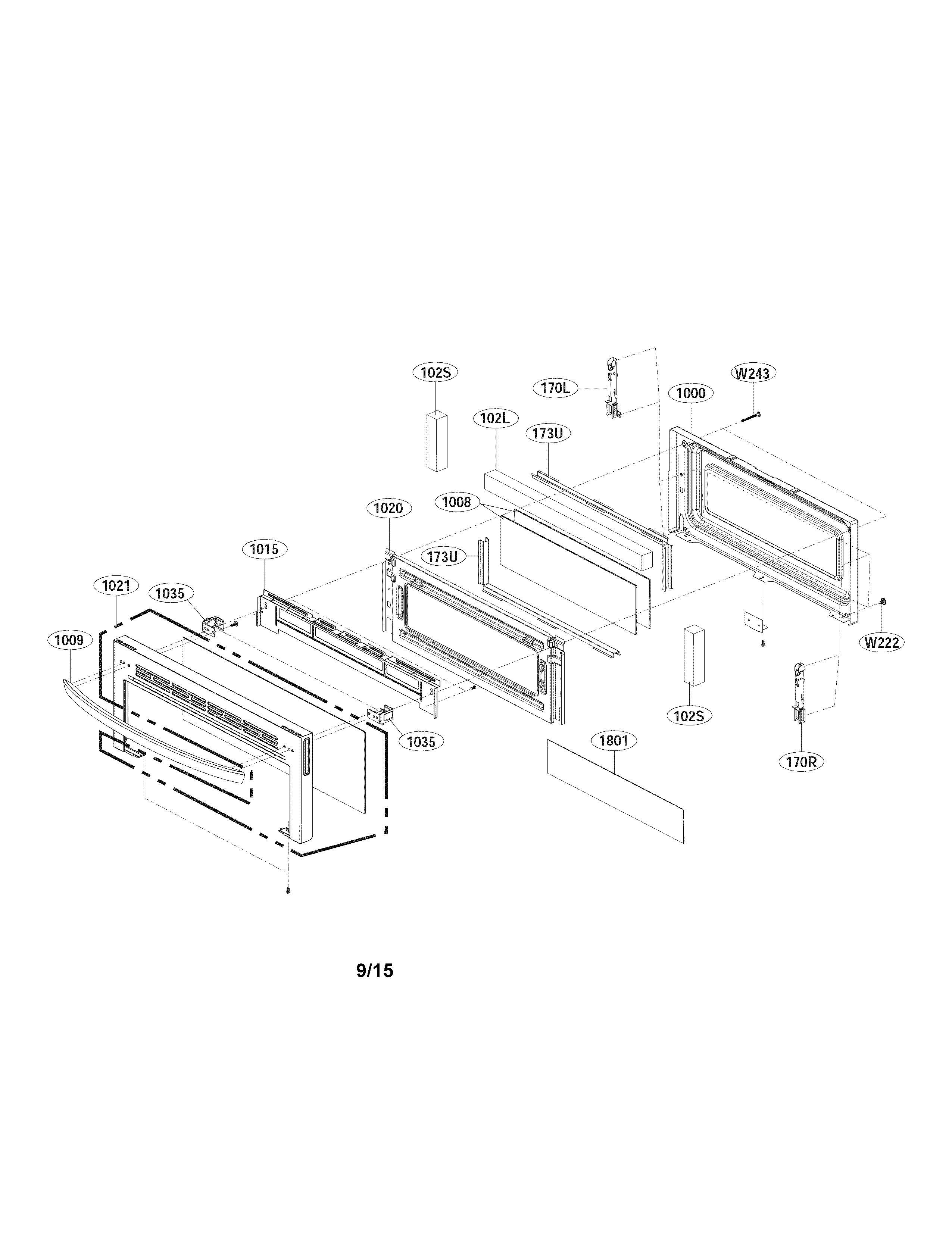 Official LG LDE4413ST/00 electric range parts | Sears PartsDirect
