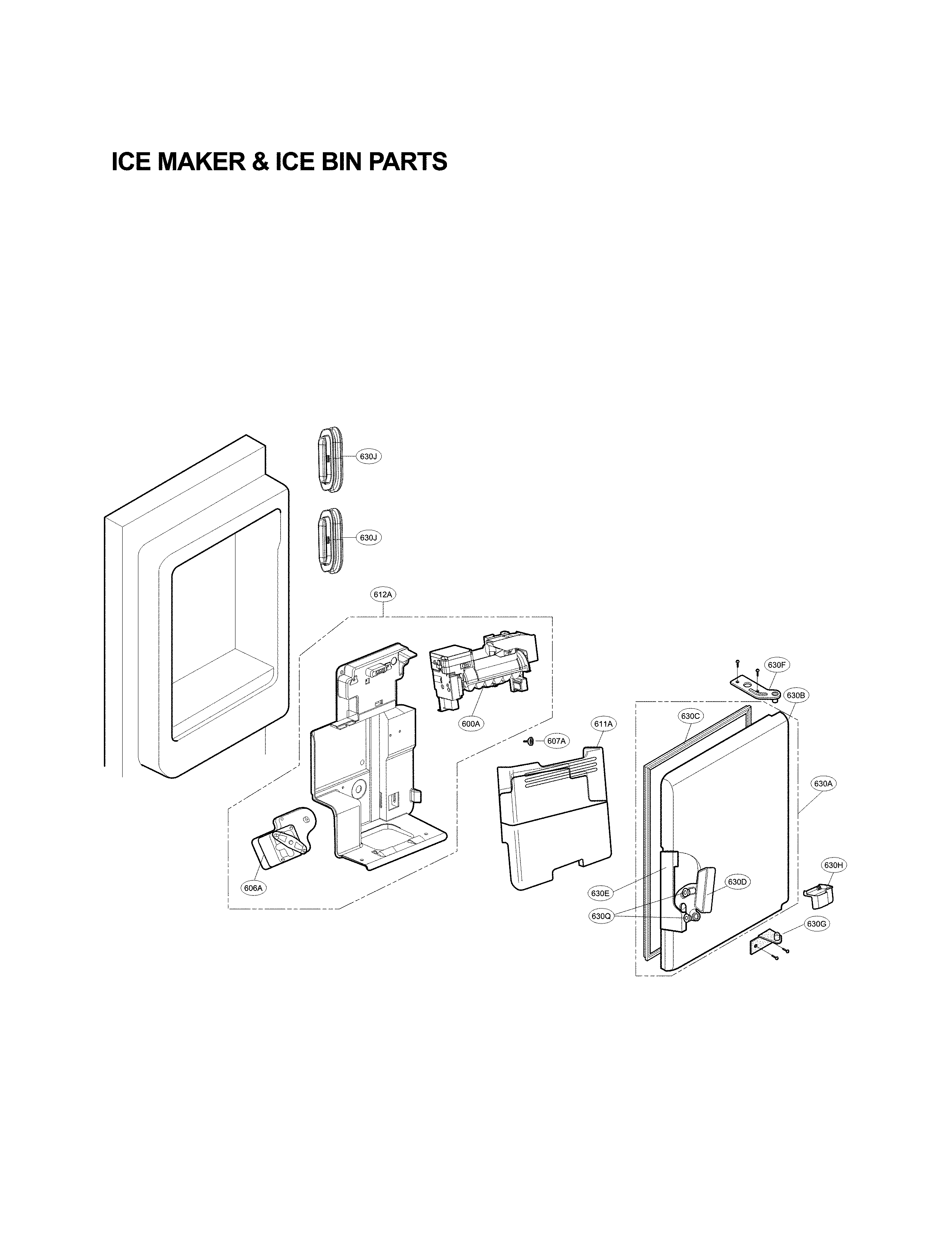 Official LG LFX31925ST/03 bottom-mount refrigerator parts | Sears ...